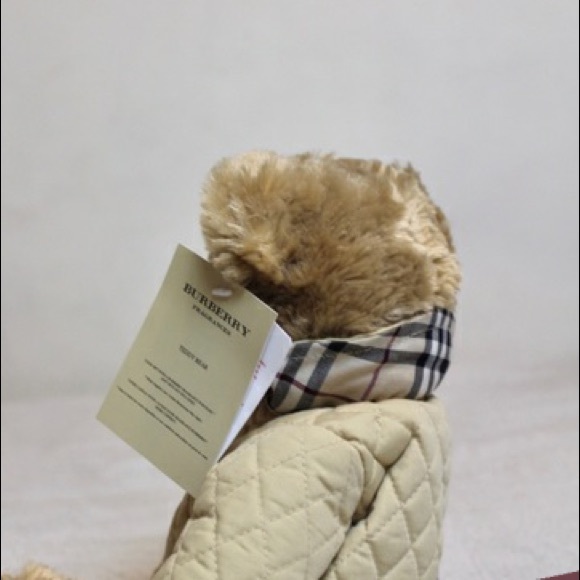 Burberry | Toys | Burberry Stuffed Teddy Bear With Coat | Poshmark